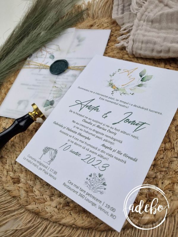 NUNTA - Invitatii nunta personalizate, Invitatii botez, Propsuri photobooth